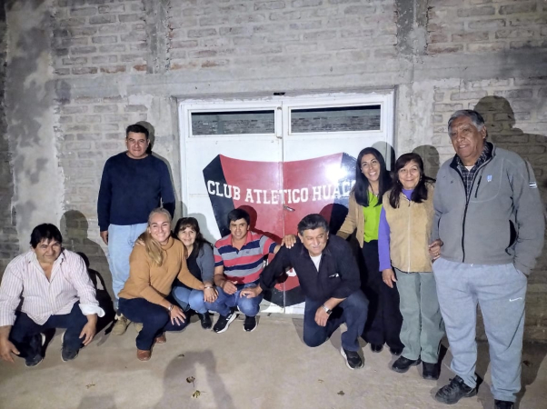 Con el desafío de levantar al Club Atlético Huaco, Érica Fuentes inicia ...
